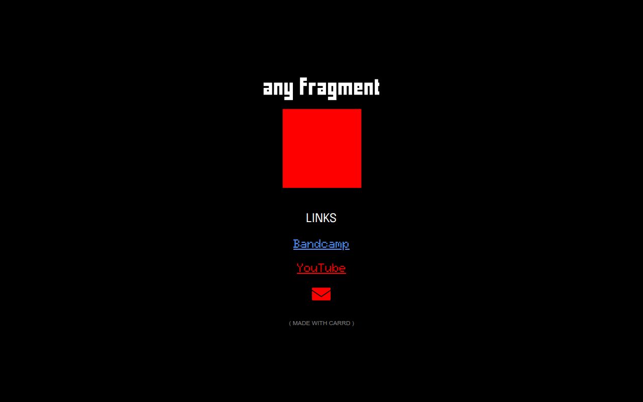 any fragment